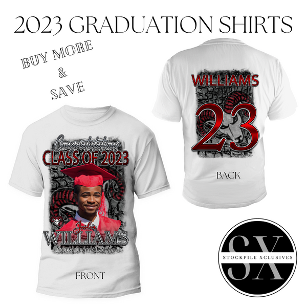 Class of 2023 Shirt Customized for your Senior Graduate ...